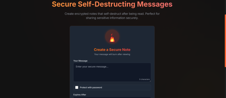 5 Websites/Services to Send Self-Destructing Messages in 2025