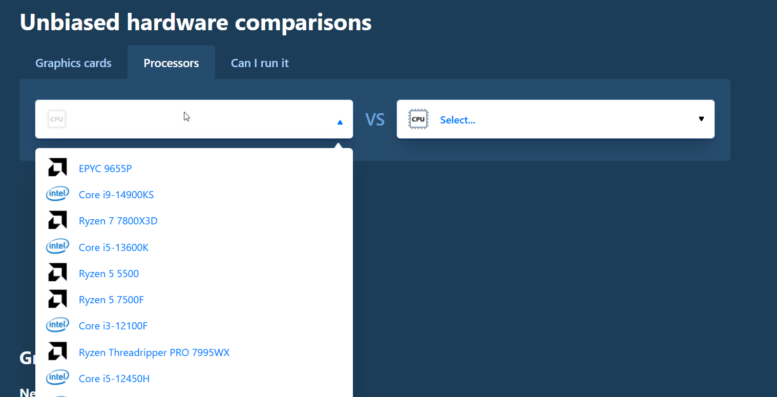 7 Best CPU Comparison Websites to Inspect Benchmark Results