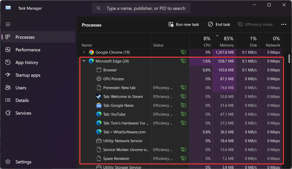 7 Most CPU Efficient Browser Tested for Memory and Speed [2025]