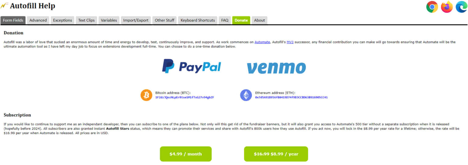 7 Browser Extensions to Auto Fill Forms in Chrome and Firefox