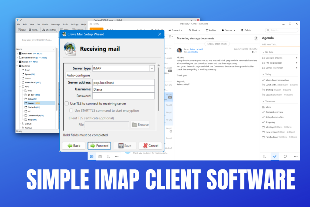 6 Simple IMAP Client Software to Use in 2024 [Free and Paid]