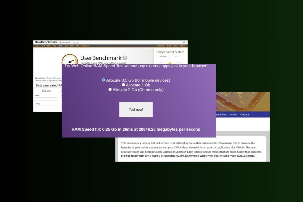 3 Best Online RAM Testing Tools in 2025 [No Download]
