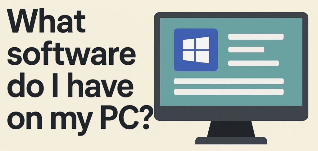 What Software Do I Have on My PC: Quick Ways to Check